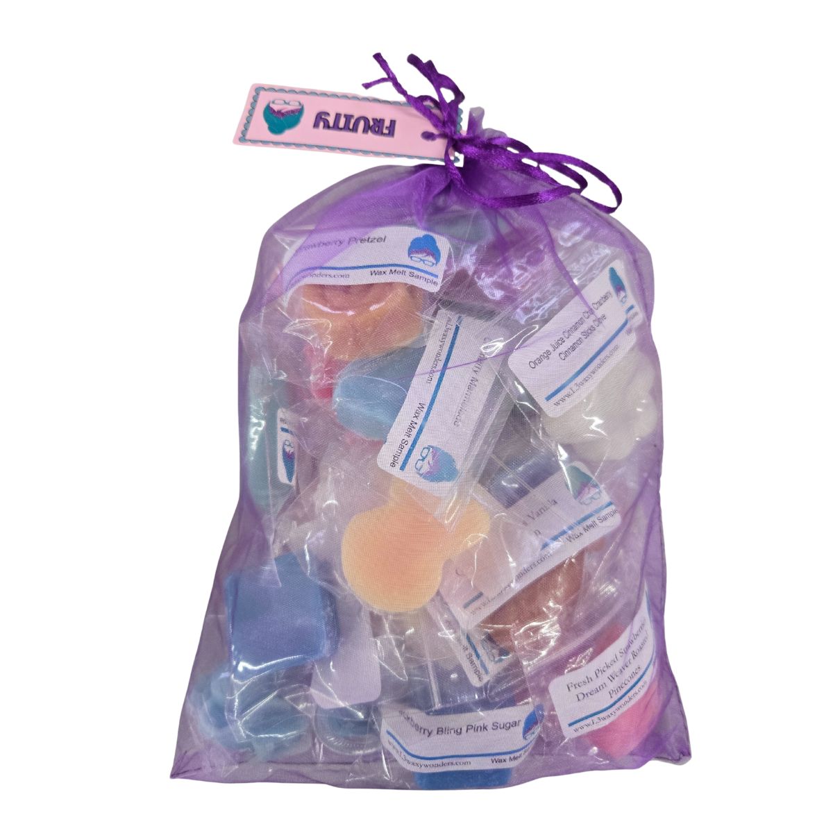 Try Me Sample Bags Fruity Scents – L3 Waxy Wonders